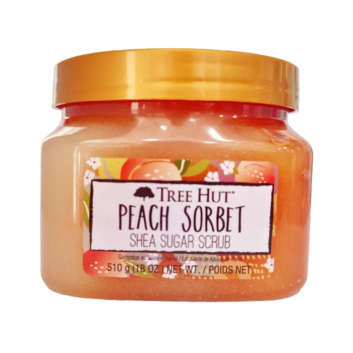 Tree hut peach sorbet shea sugar scrub 510g | Pharmaplus | Pharmaplus