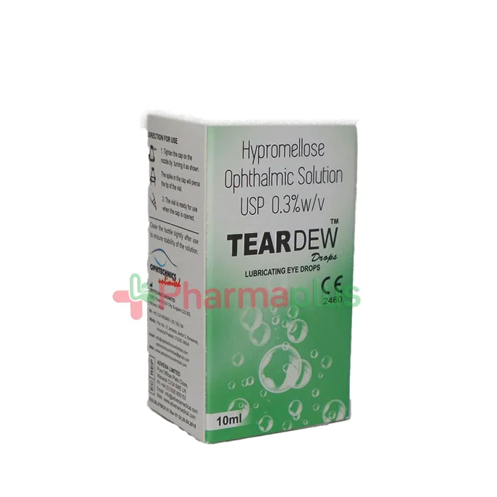 Teardew(hypromellose) eye drops 0.3% 10ml | Pharmaplus | Pharmaplus