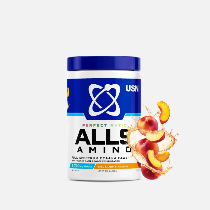 Usn all 9 amino acids nectarine flavour 330gm | Pharmaplus | Pharmaplus