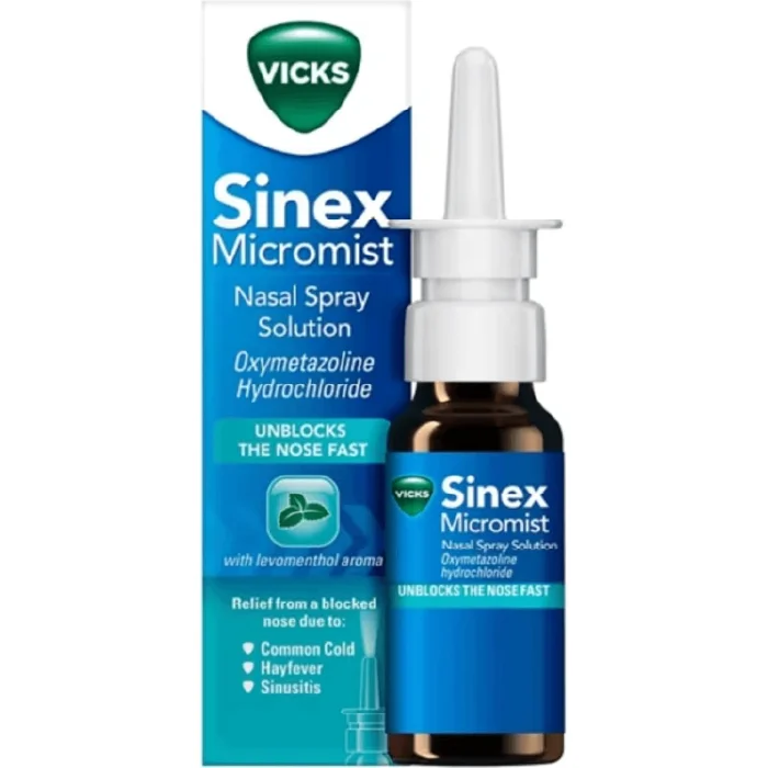 Vicks sinex soother nasal spray 15mls | Pharmaplus | Pharmaplus