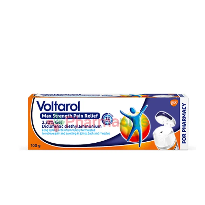 Voltarol max strength pain relief 2.32% 100g | Pharmaplus | Pharmaplus