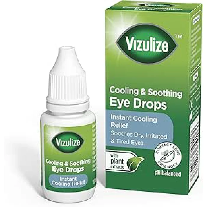 Vizulize cooling and soothing eye drops 10ml | Pharmaplus | Pharmaplus