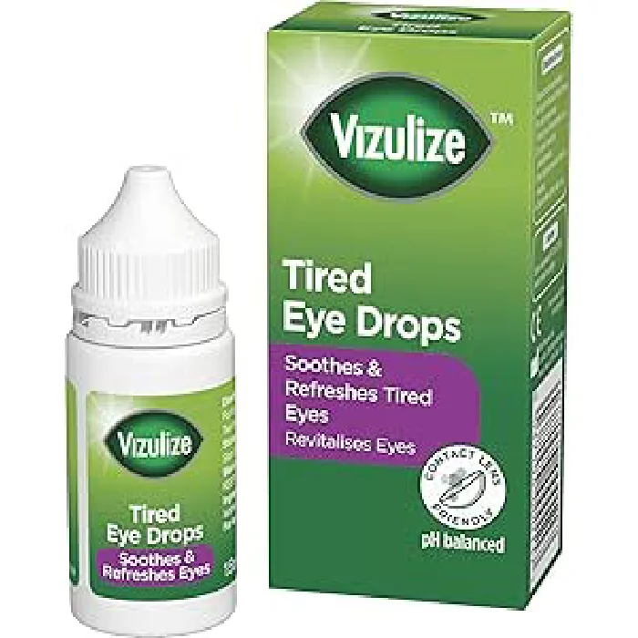 Vizulize tired eye drops 15ml | Pharmaplus | Pharmaplus