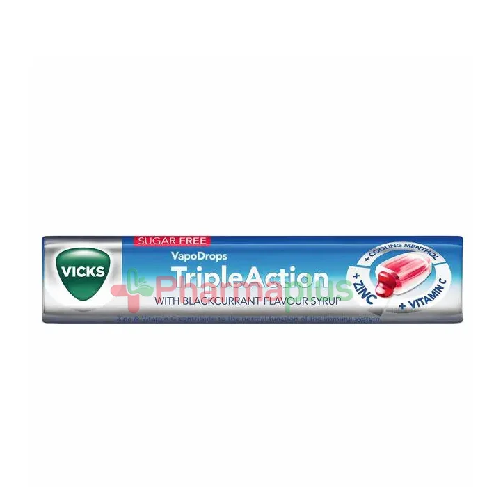 Vicks throat sweets menthol 42g | Pharmaplus | Pharmaplus