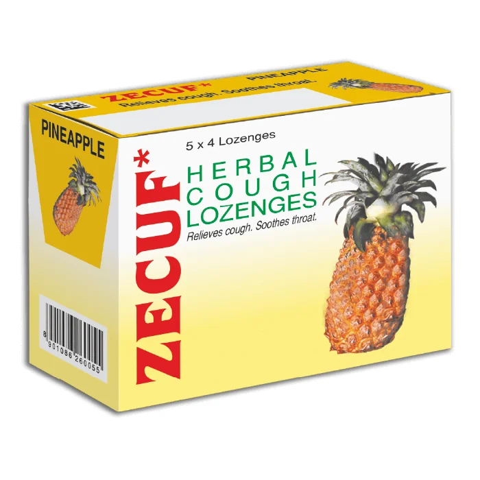 Zecuf herbal pineapple cough loz | Pharmaplus | Pharmaplus