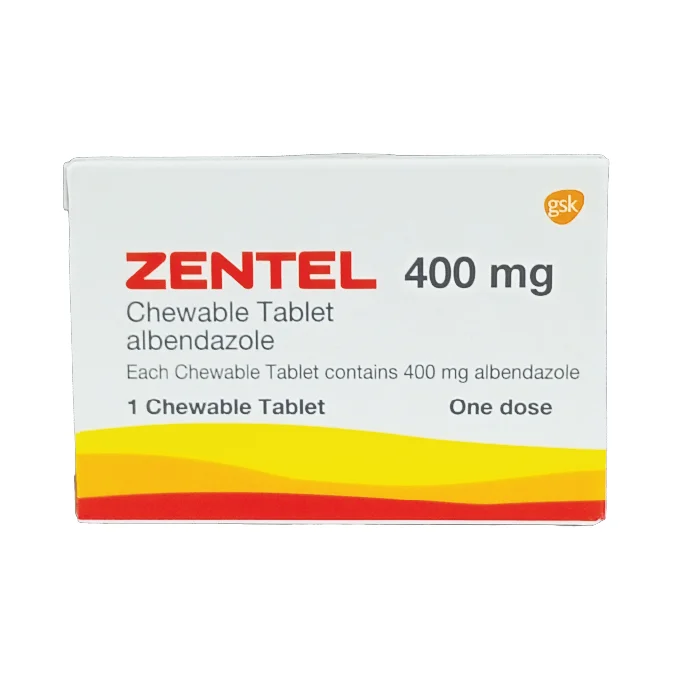 Zentel 400mg tablets | Pharmaplus | Pharmaplus