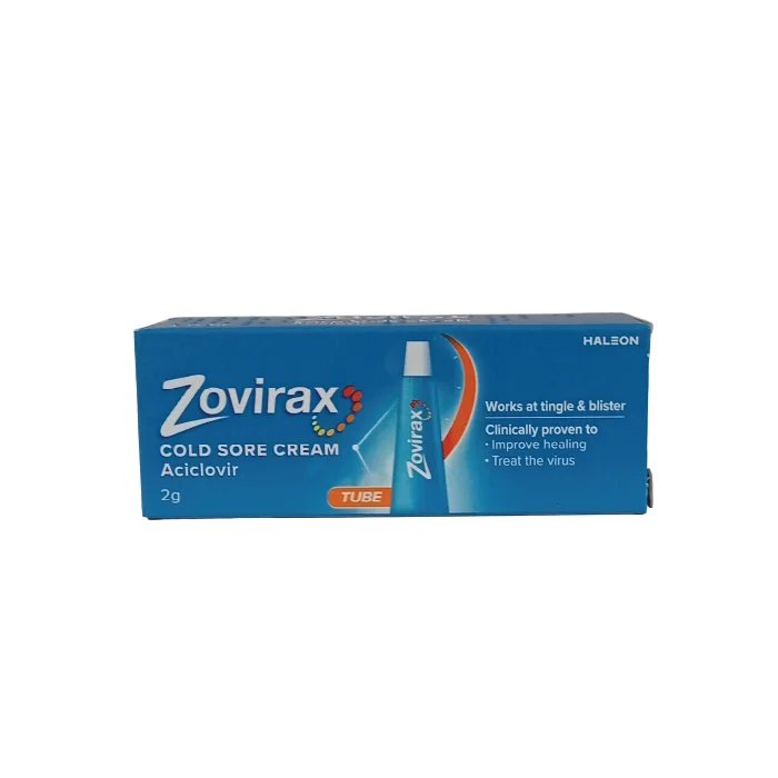 Zovirax cold sores cream 2 gm | Pharmaplus | Pharmaplus
