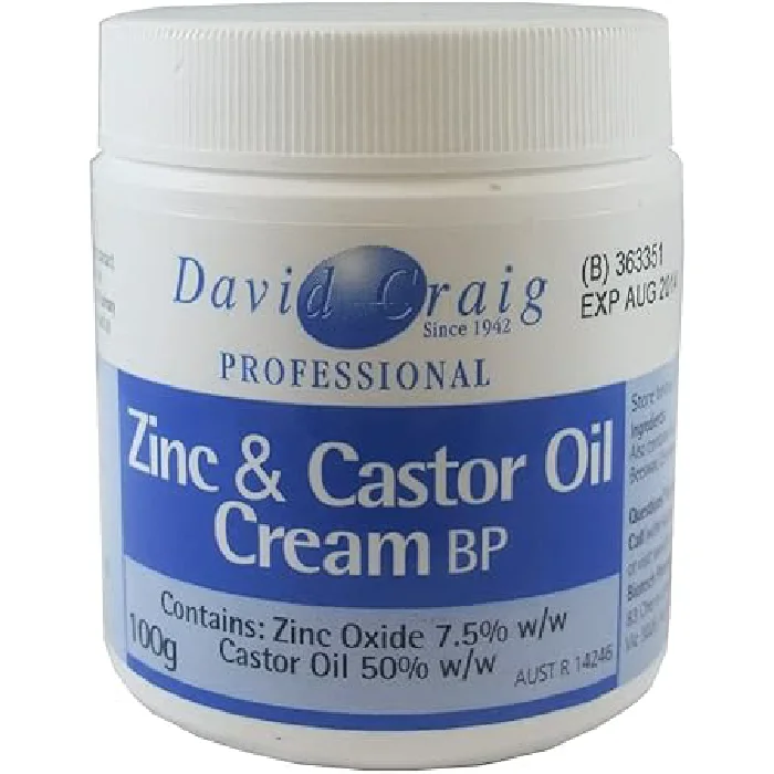 Zinc & castor [cost plus] 100g | Pharmaplus | Pharmaplus