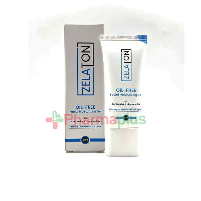 Zelaton oil free moisturizer gel 60ml | Pharmaplus | Pharmaplus